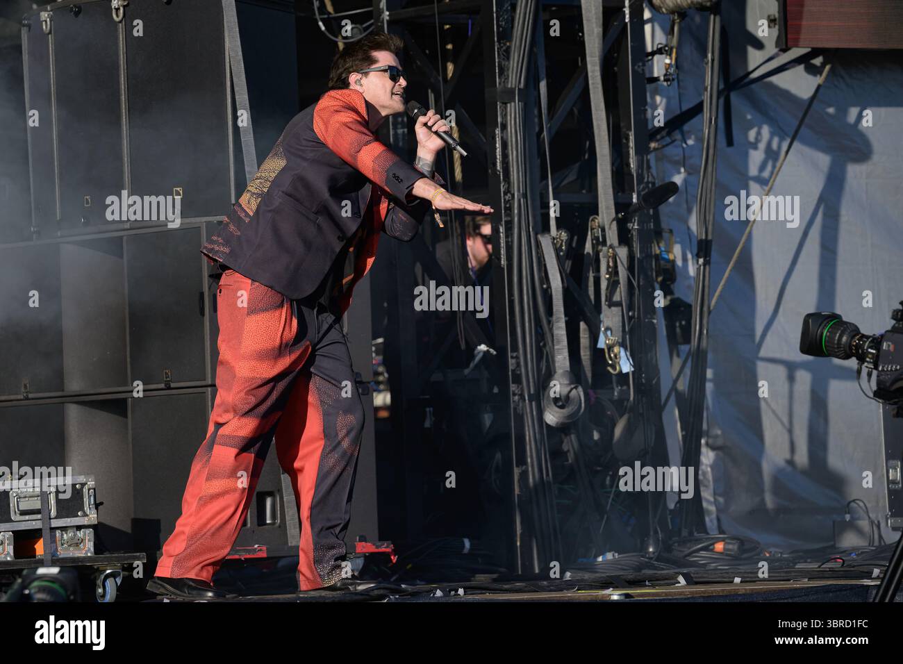 Glasgow, UK. 11th July, 2025. Danny O'Donoghue of the Irish pop band ...