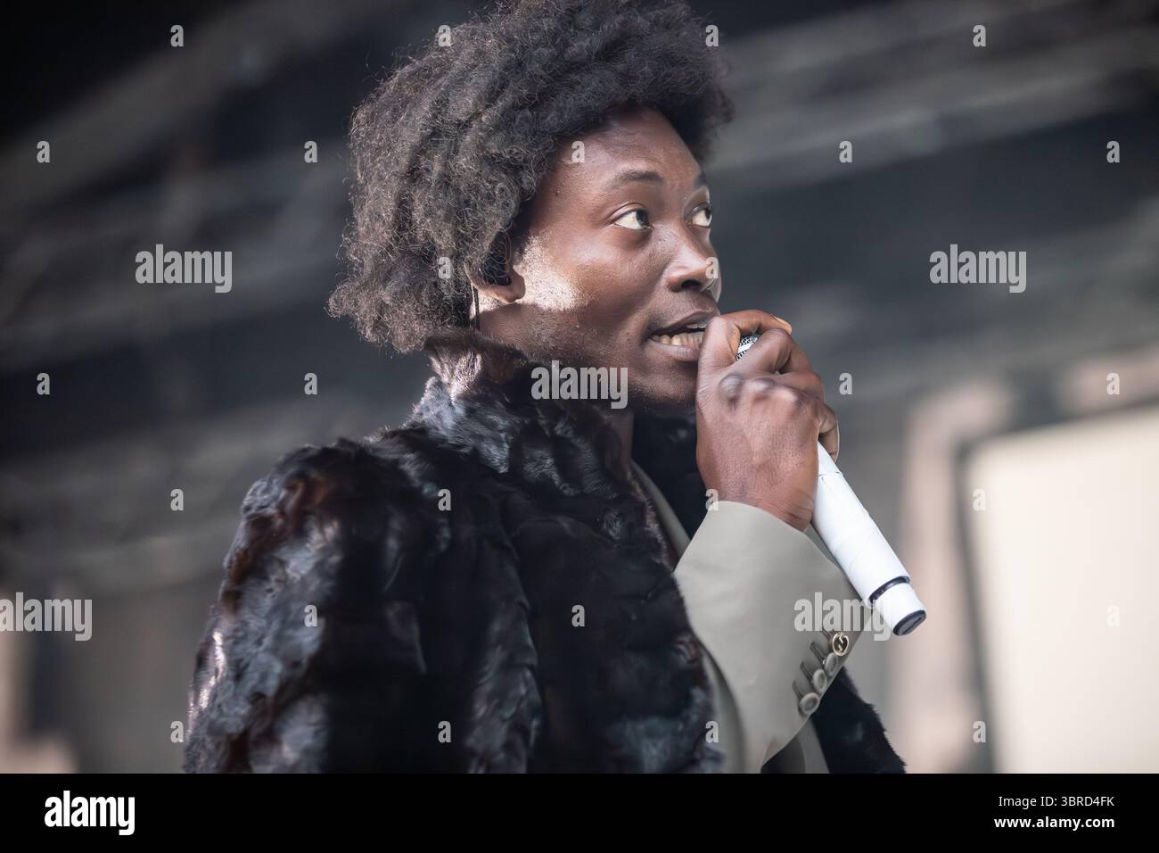 Milan Italy. 10th jul 2025. The English musician BENJAMIN CLEMENTINE ...