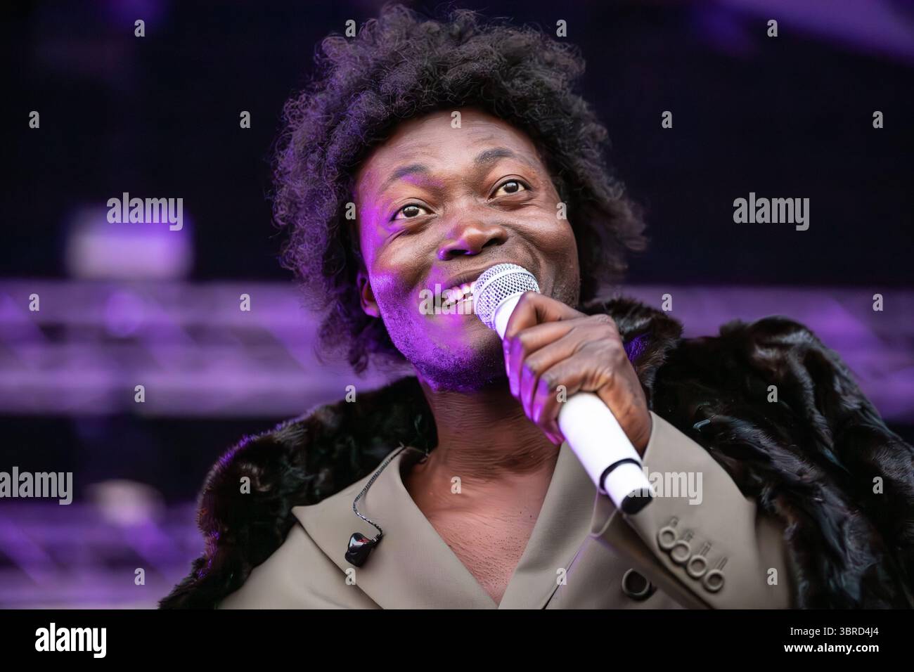 Milan Italy. 10th jul 2025. The English musician BENJAMIN CLEMENTINE ...