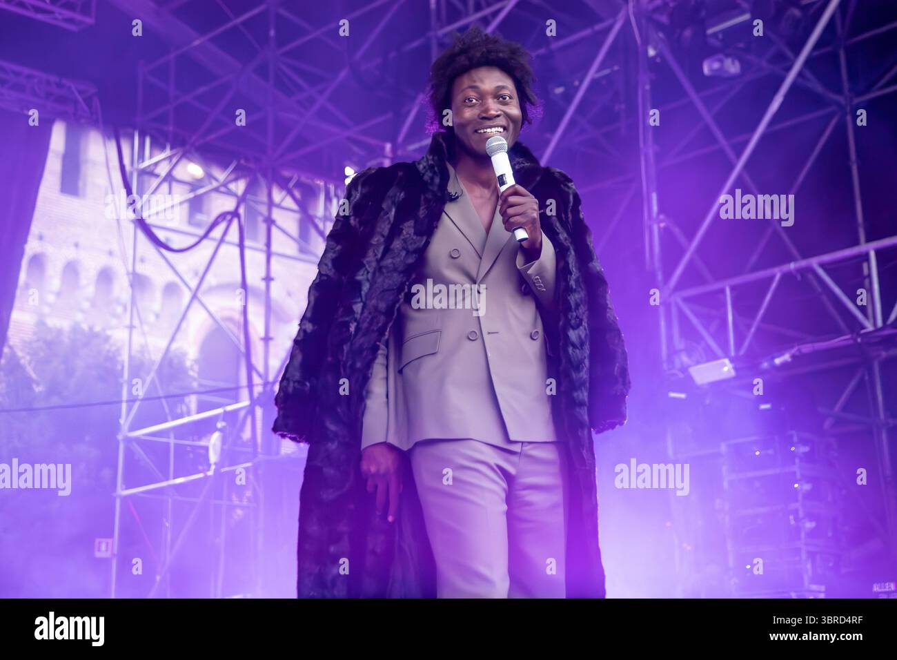 Milan Italy. 10th jul 2025. The English musician BENJAMIN CLEMENTINE ...
