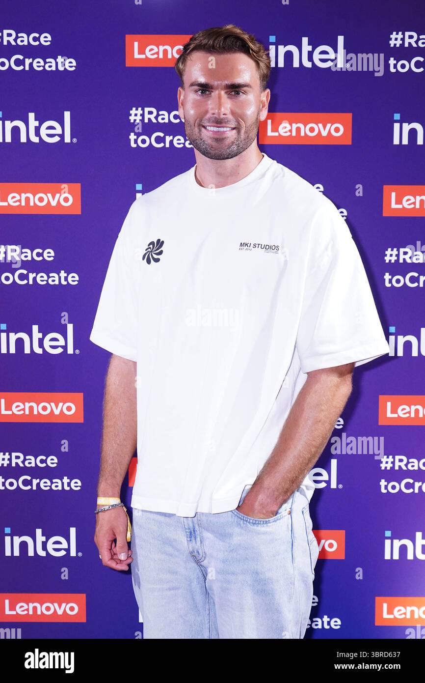 EDITORIAL USE ONLY Tom Clare attends the Lenovo and Formula 1 'Race to ...