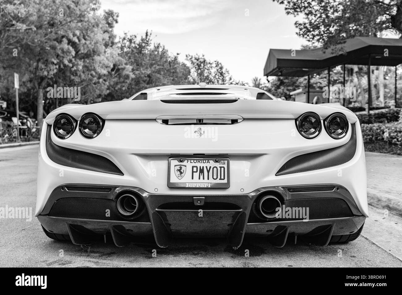 Miami Beach, Florida USA - June 9, 2024: Ferrari Ferrari 488 GTB at ...