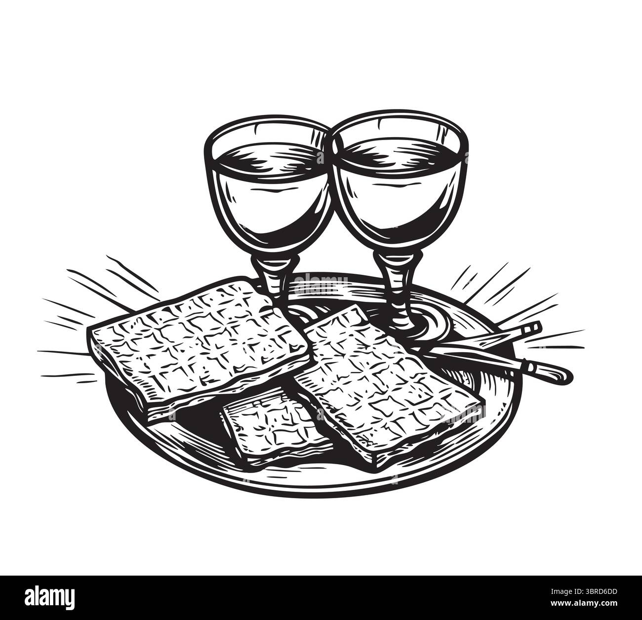 Happy Passover background, banner and poster design. Geometrical modern ...
