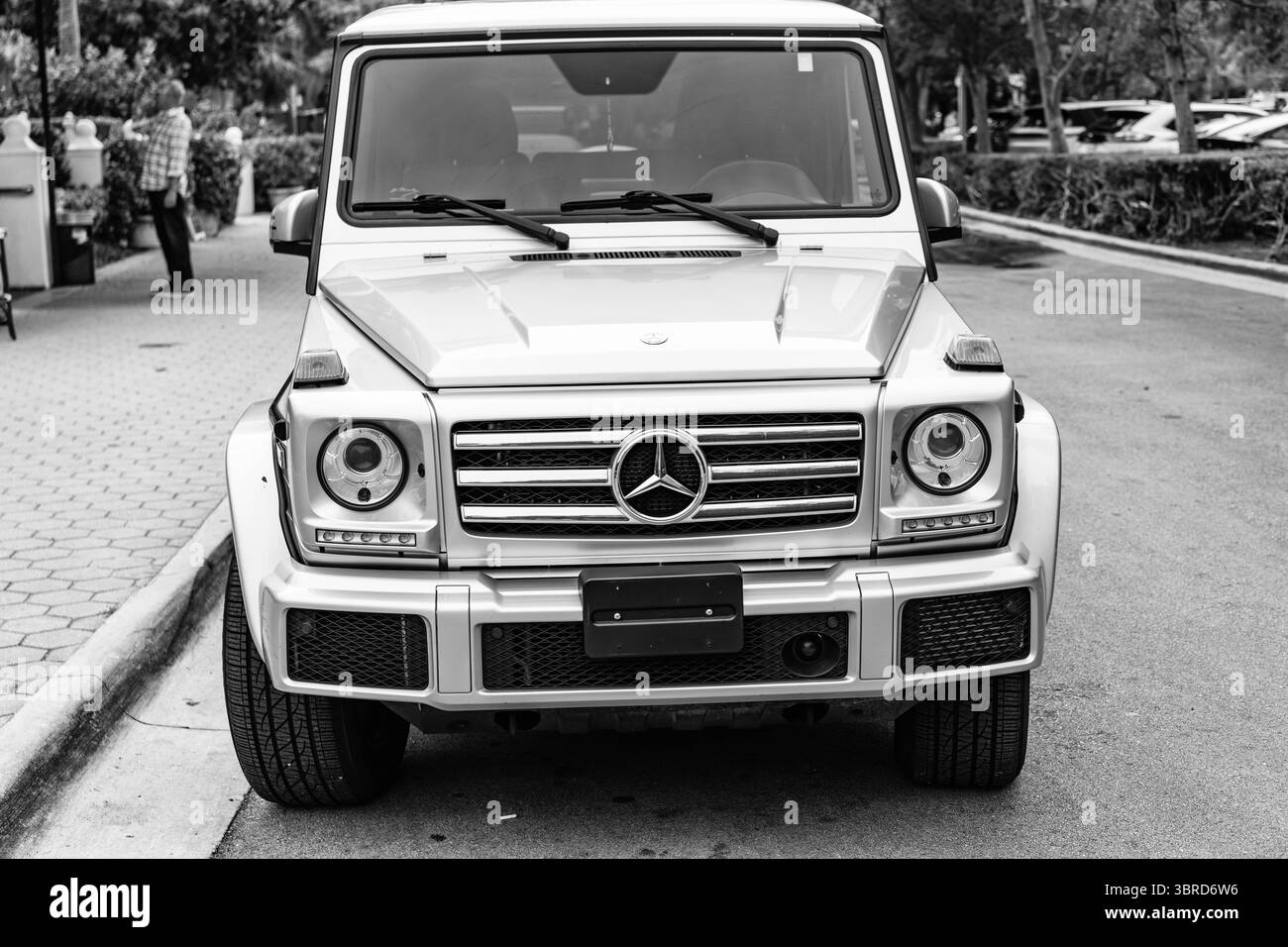 Miami Beach, Florida USA - June 10, 2024: Mercedes G55 AMG V8 ...