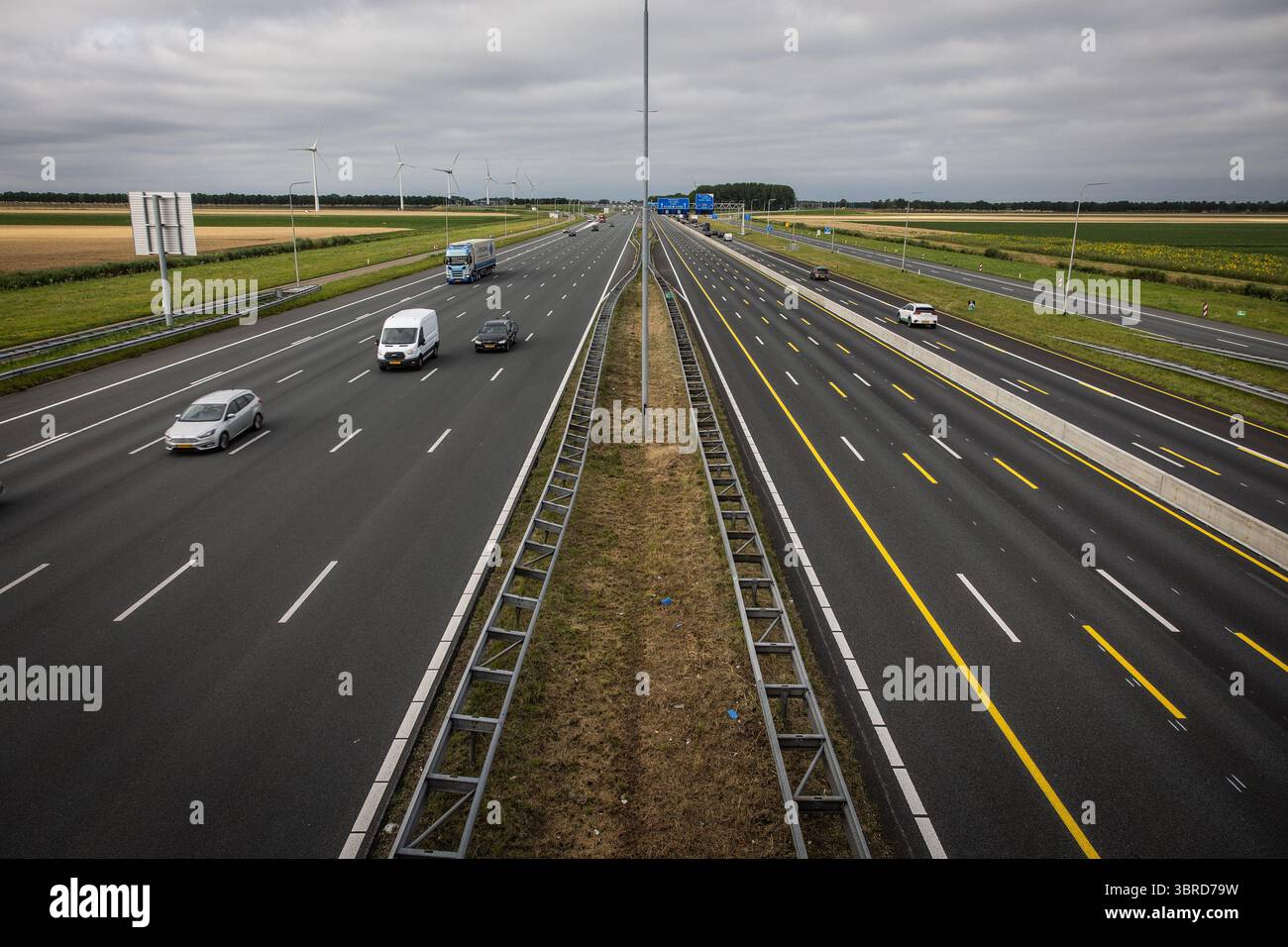 AMSTERDAM - Work on the A4 motorway. The A4 and the Second Coentunnel ...