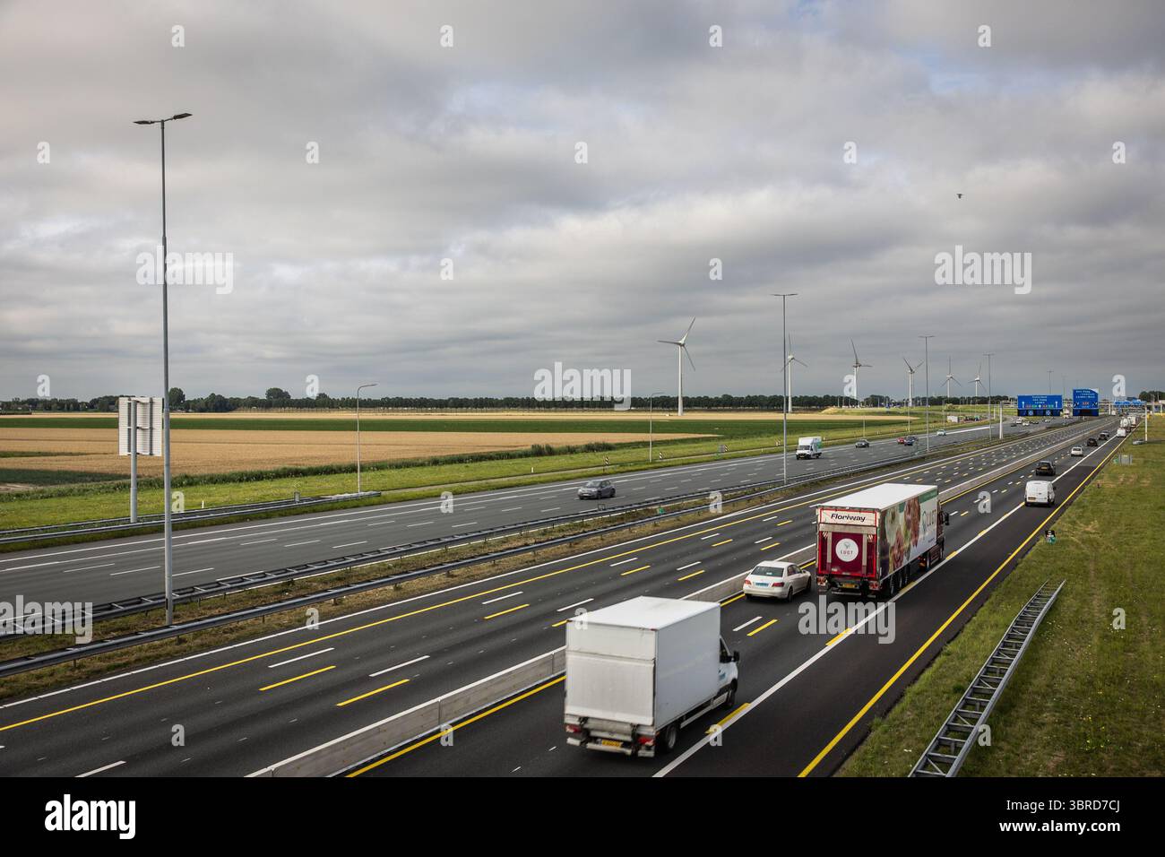 AMSTERDAM - Work on the A4 motorway. The A4 and the Second Coentunnel ...