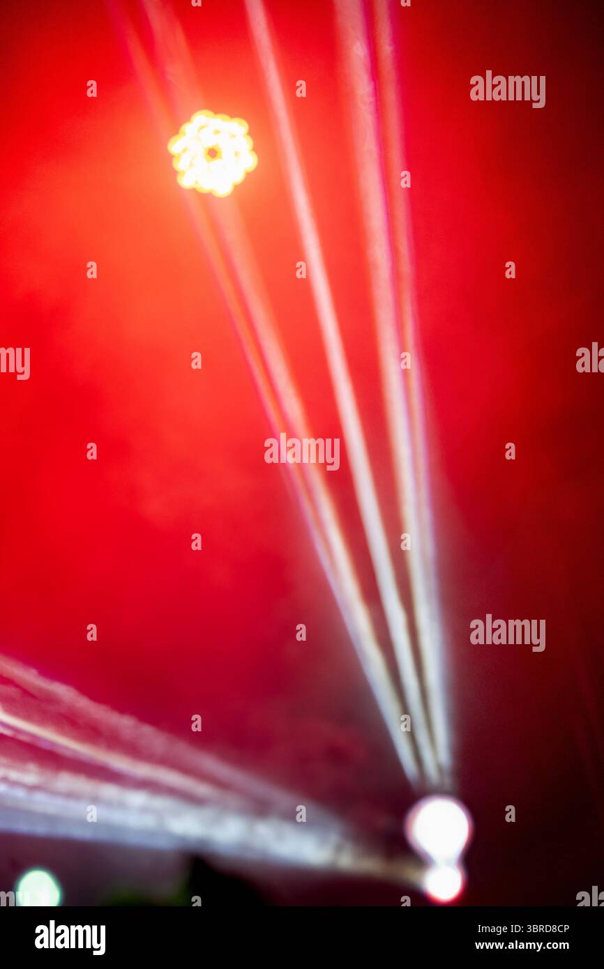 Experience a thrilling Dynamic Light Show with vibrant lasers and ...
