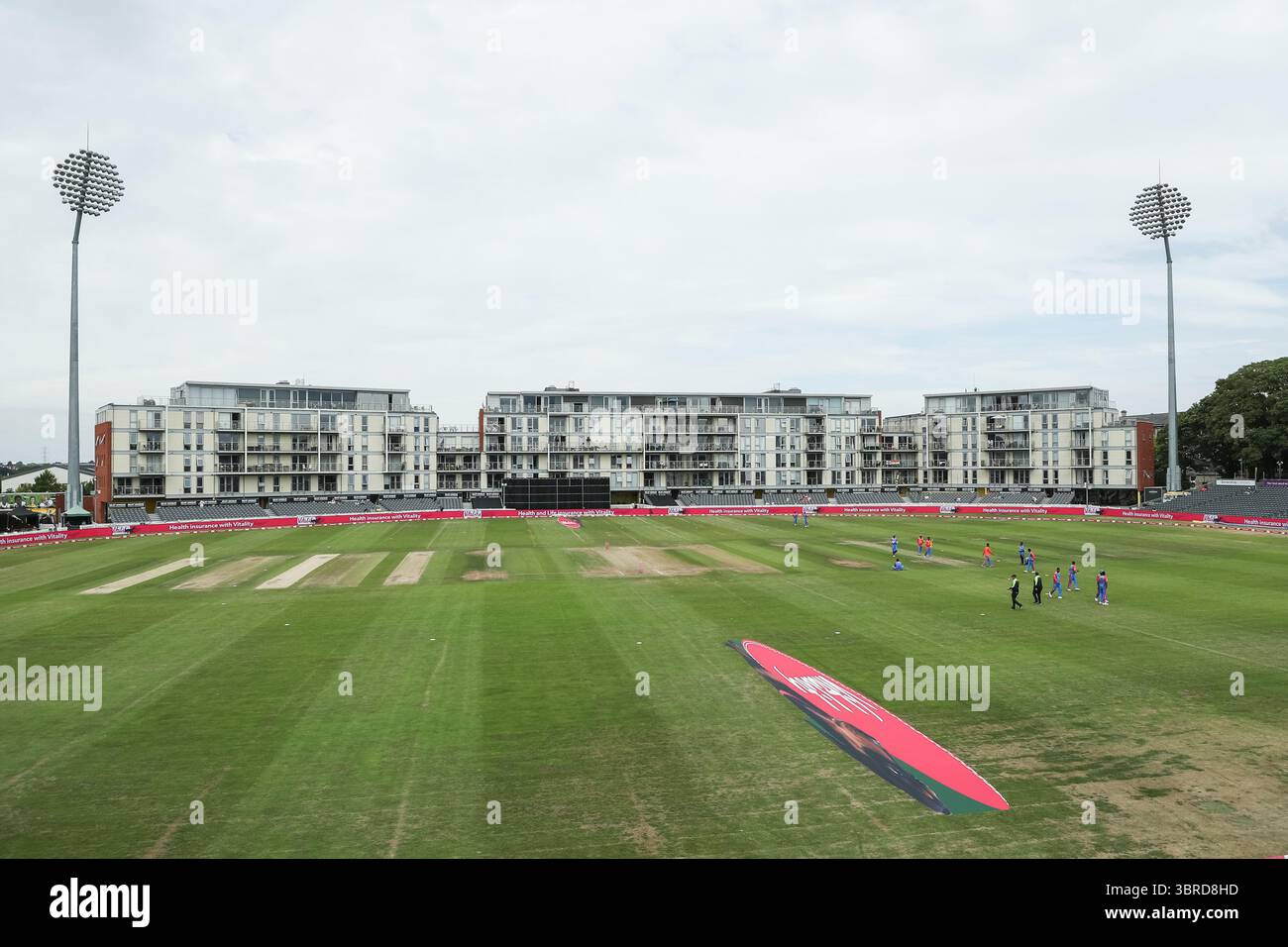 A general view of The Seat Unique Stadium during the 2nd Vitality IT20 ...