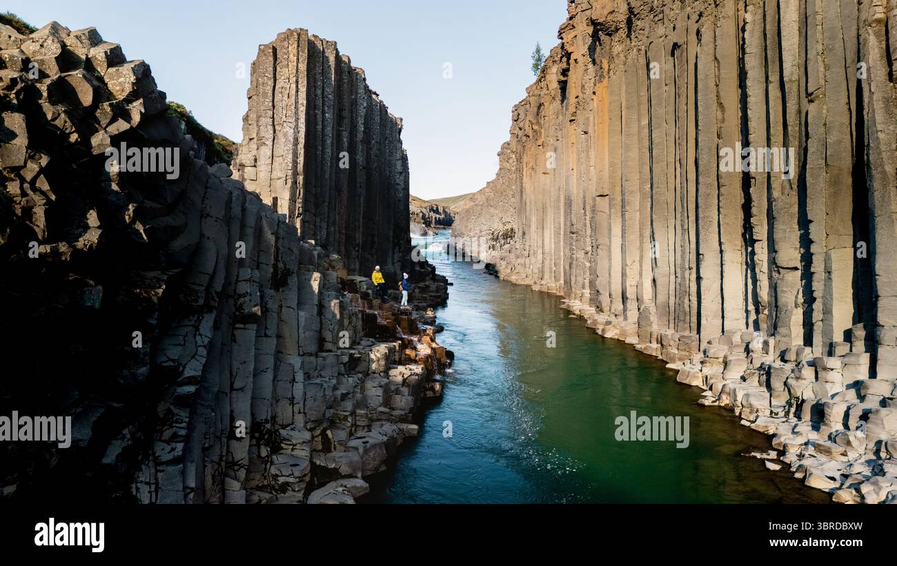 Marvel unique basalt formations towering hi-res stock photography and ...