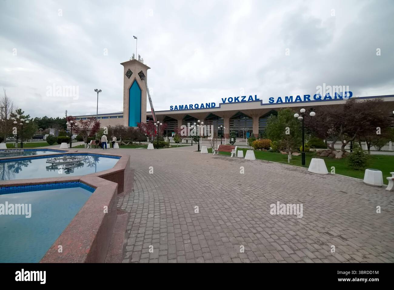 Samarkand Train Station, Samarkand, Uzbekistan – March 26, 2025 ...