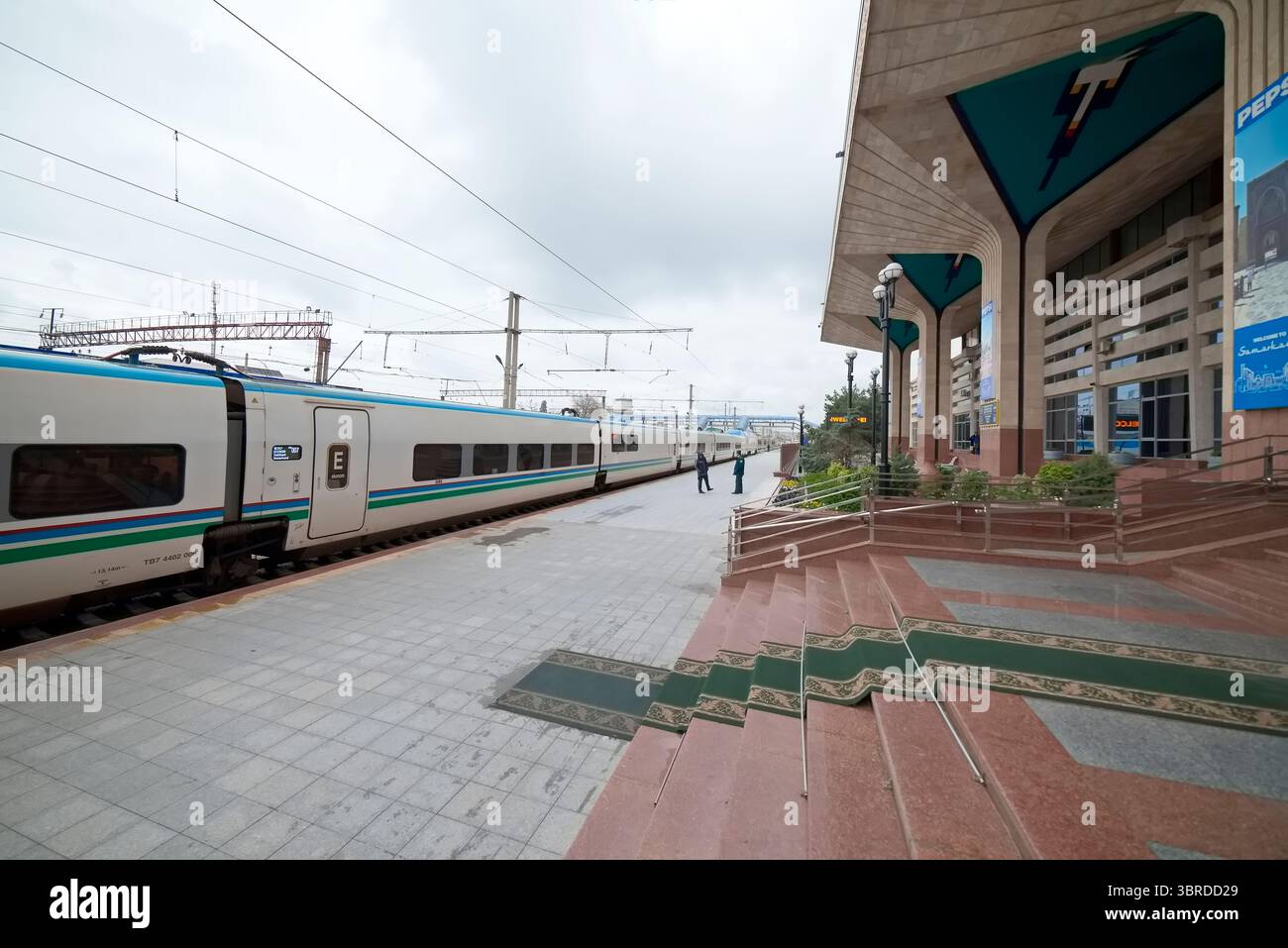 Samarkand Train Station, Samarkand, Uzbekistan – March 26, 2025 ...