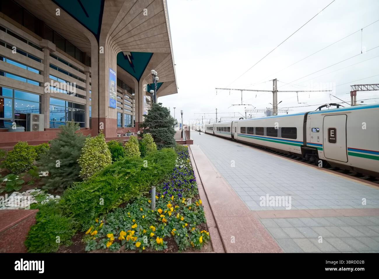 Samarkand Train Station, Samarkand, Uzbekistan – March 26, 2025 ...