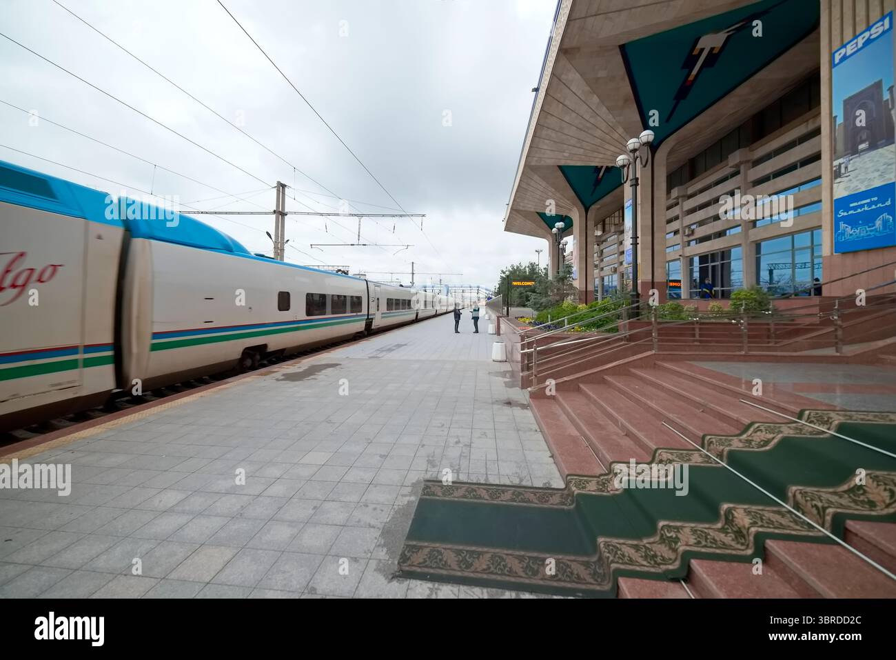 Samarkand Train Station, Samarkand, Uzbekistan – March 26, 2025 ...