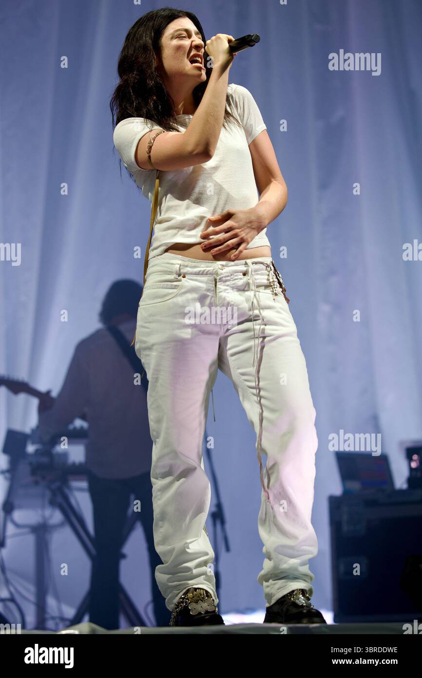Lorde Performing live at the Glastonbury Festival 2025 on 27 June 2025 ...