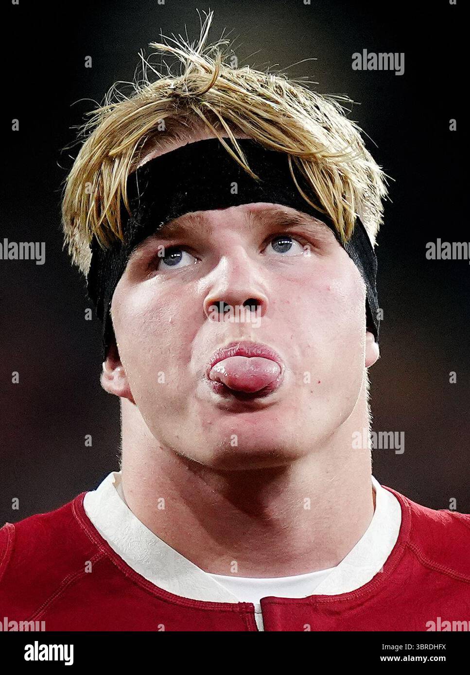 British and Irish Lions' Henry Pollock during the Qatar Airways Lions ...