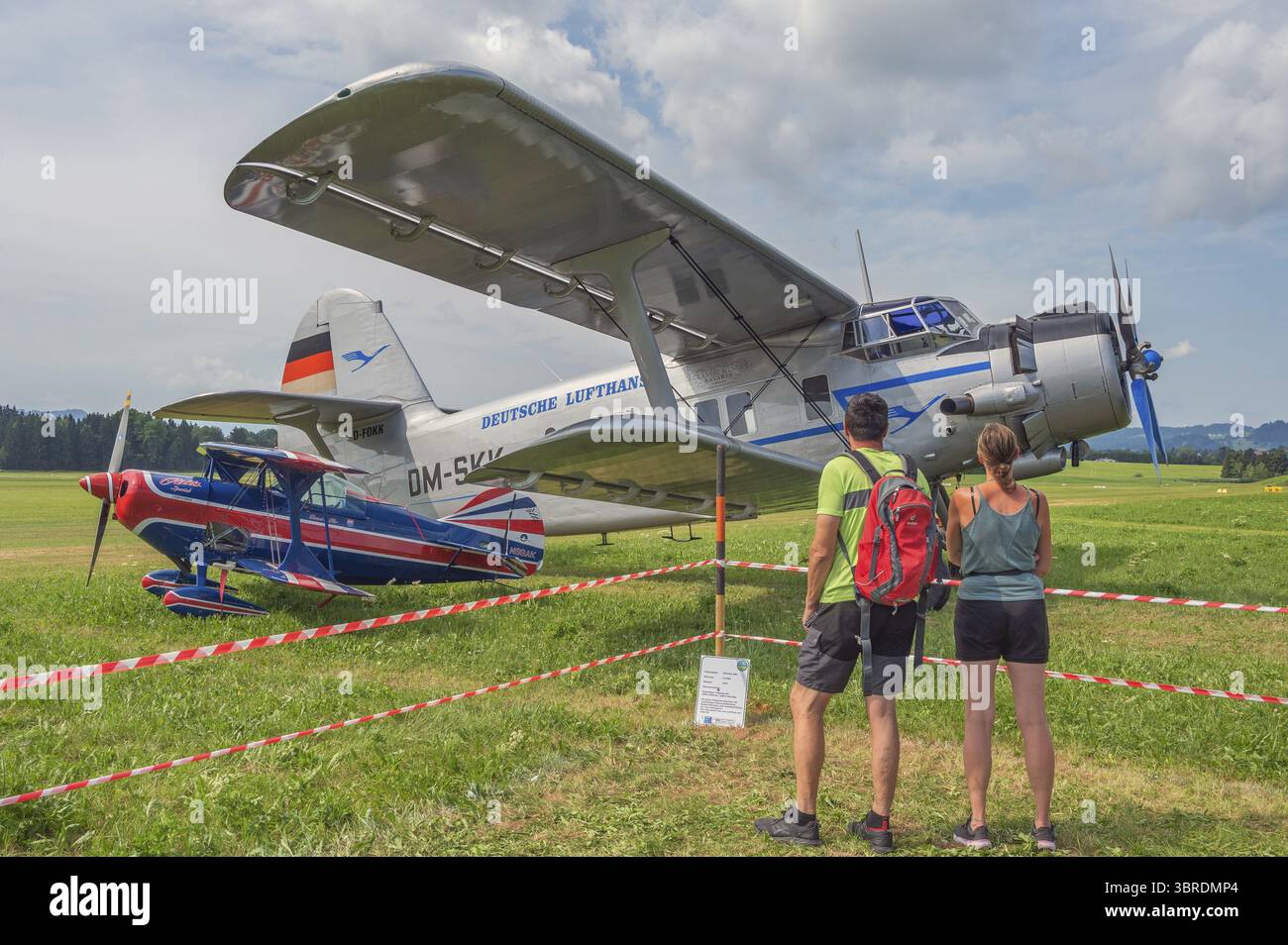 Aircraft Antonov AN2 (D-FOKK from 1958, former aircraft of GDR ...