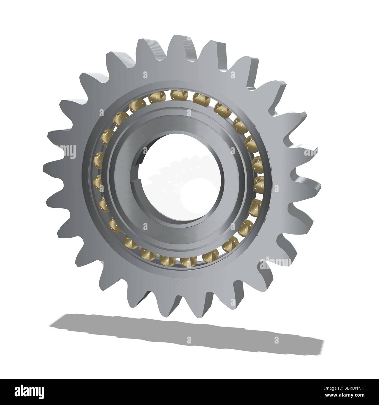 Gear, ball bearing, pinion, business, 3d, mechanics, wheel, tooth ...