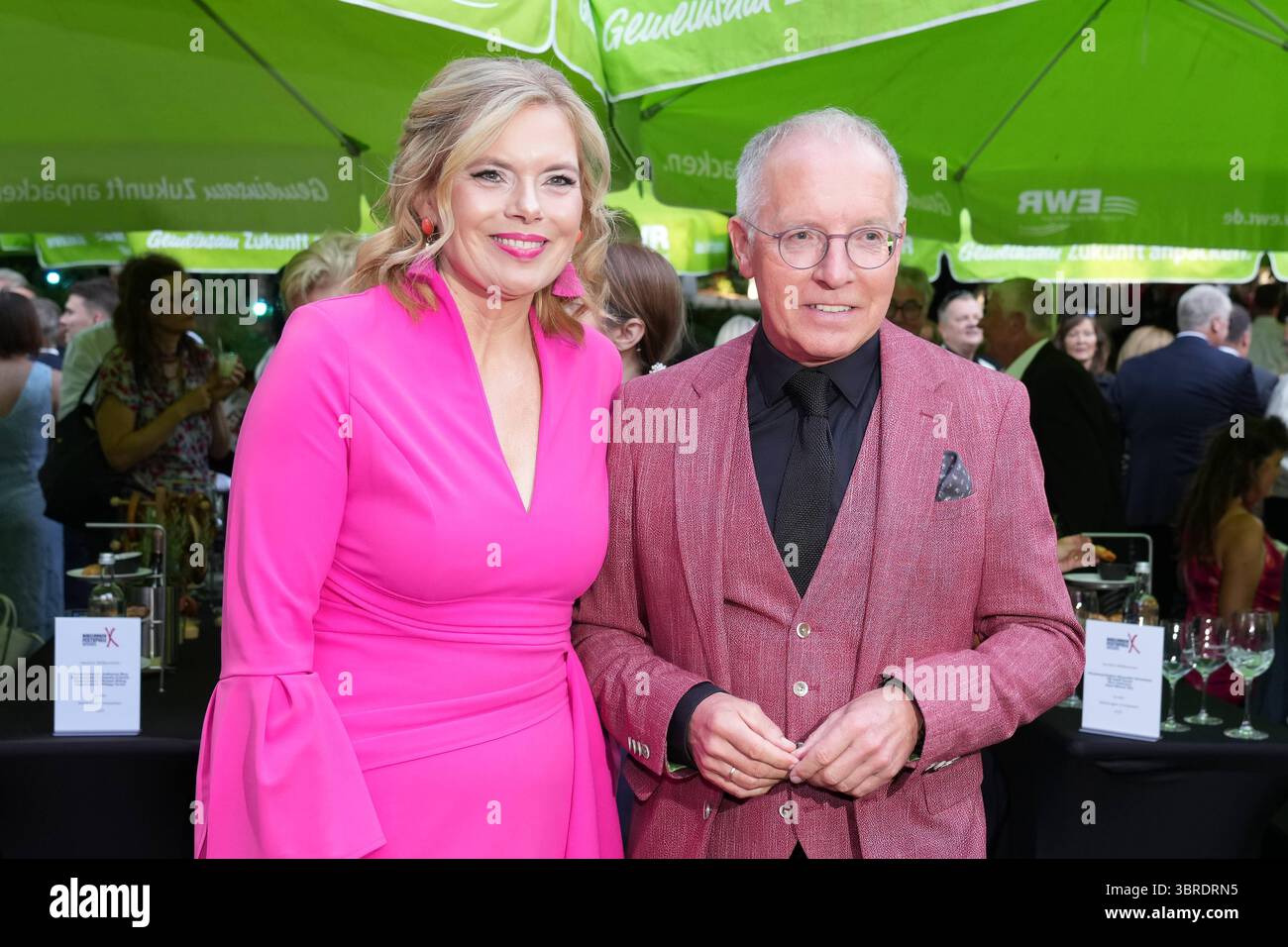 Nibelungen-Festspiele 2025. Julia Klockner und Karl Rudolf Korte bei ...