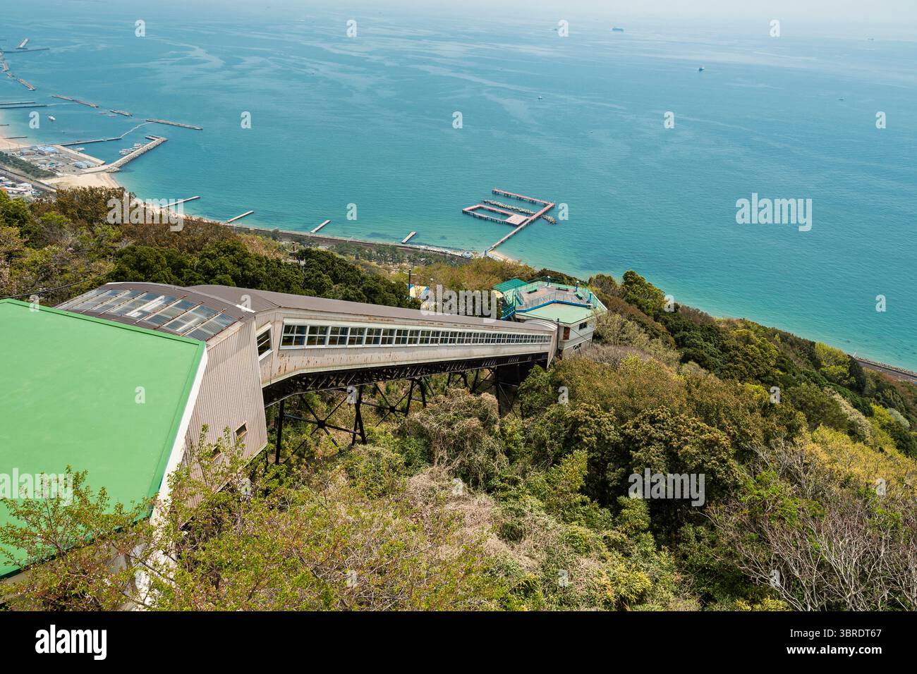 Samaura Ropeway station, Kobe, Japan Stock Photo - Alamy