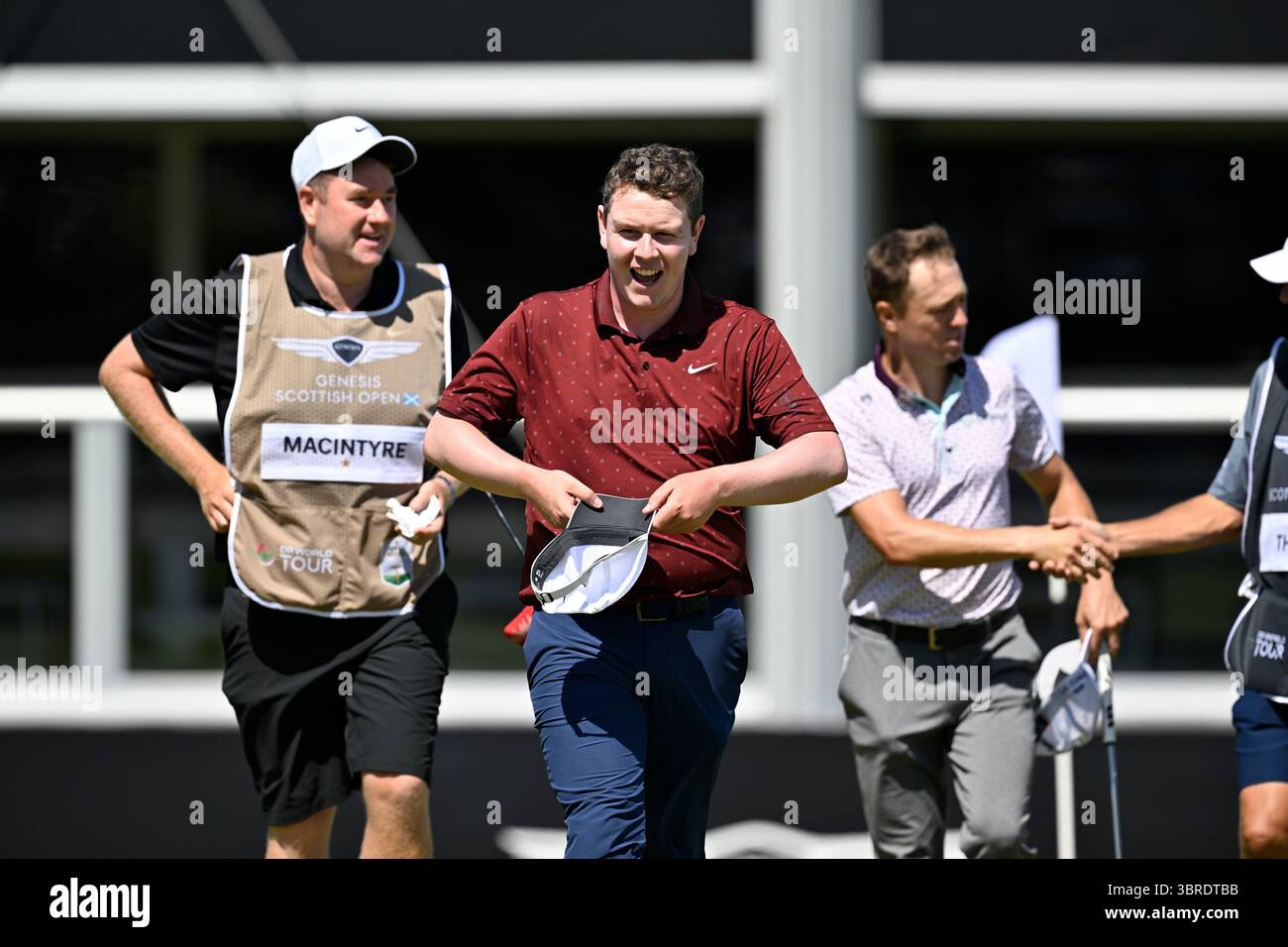 Scotland's Robert MacIntyre on day three of the Scottish Open 2025 at ...