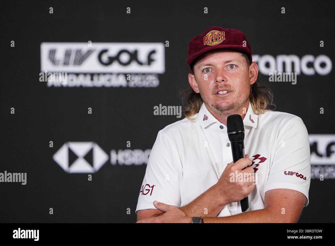 Cameron Smith of Ripper team during day one of the LIV Golf Andalucia ...