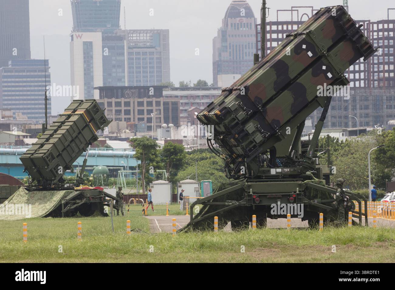 Taiwans Patriot air defence system Patriot air defense system is ...