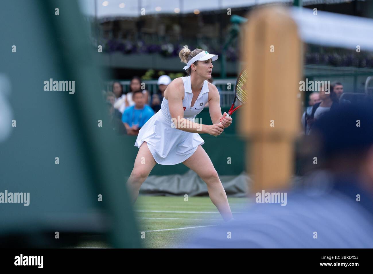 LONDON, ENGLAND - JULY 5: Gabriela Dabrowski of Canada during Wimbledon ...