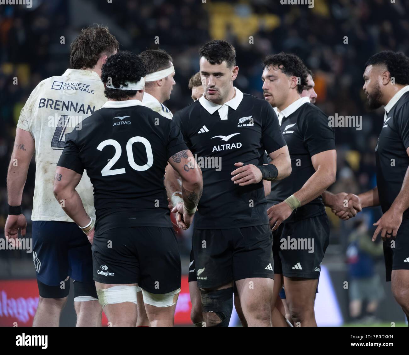 Wellington, New Zealand, 12 July 2025: All Black fullback Will Jordan ...
