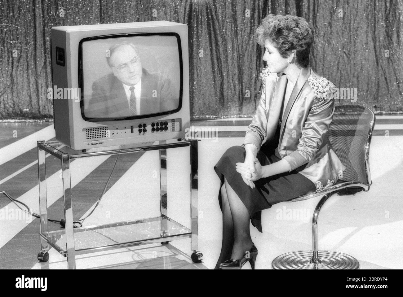 Carolin Reiber Fernsehmoderatorin 10/85 rag Carolin Reiber in Wir ...