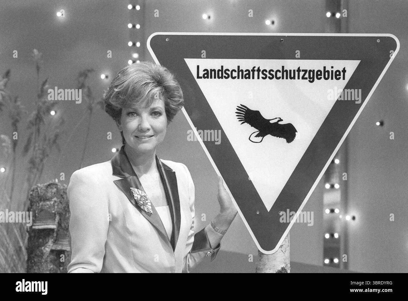 Carolin Reiber Fernsehmoderatorin 09/85 scha Carolin Reiber in Weil wir ...