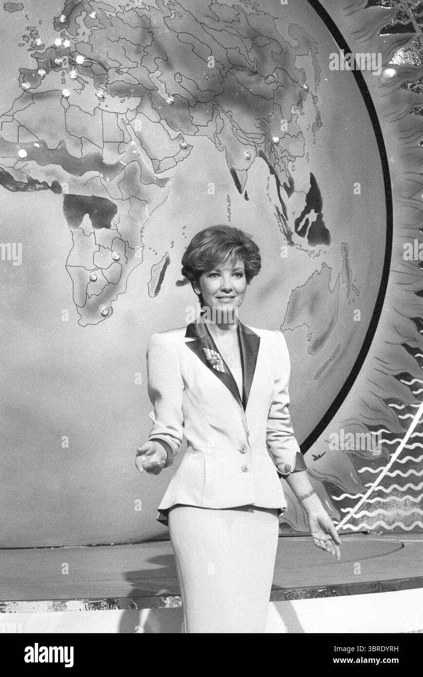 Carolin Reiber Fernsehmoderatorin 09/85 scha Carolin Reiber in Weil wir ...