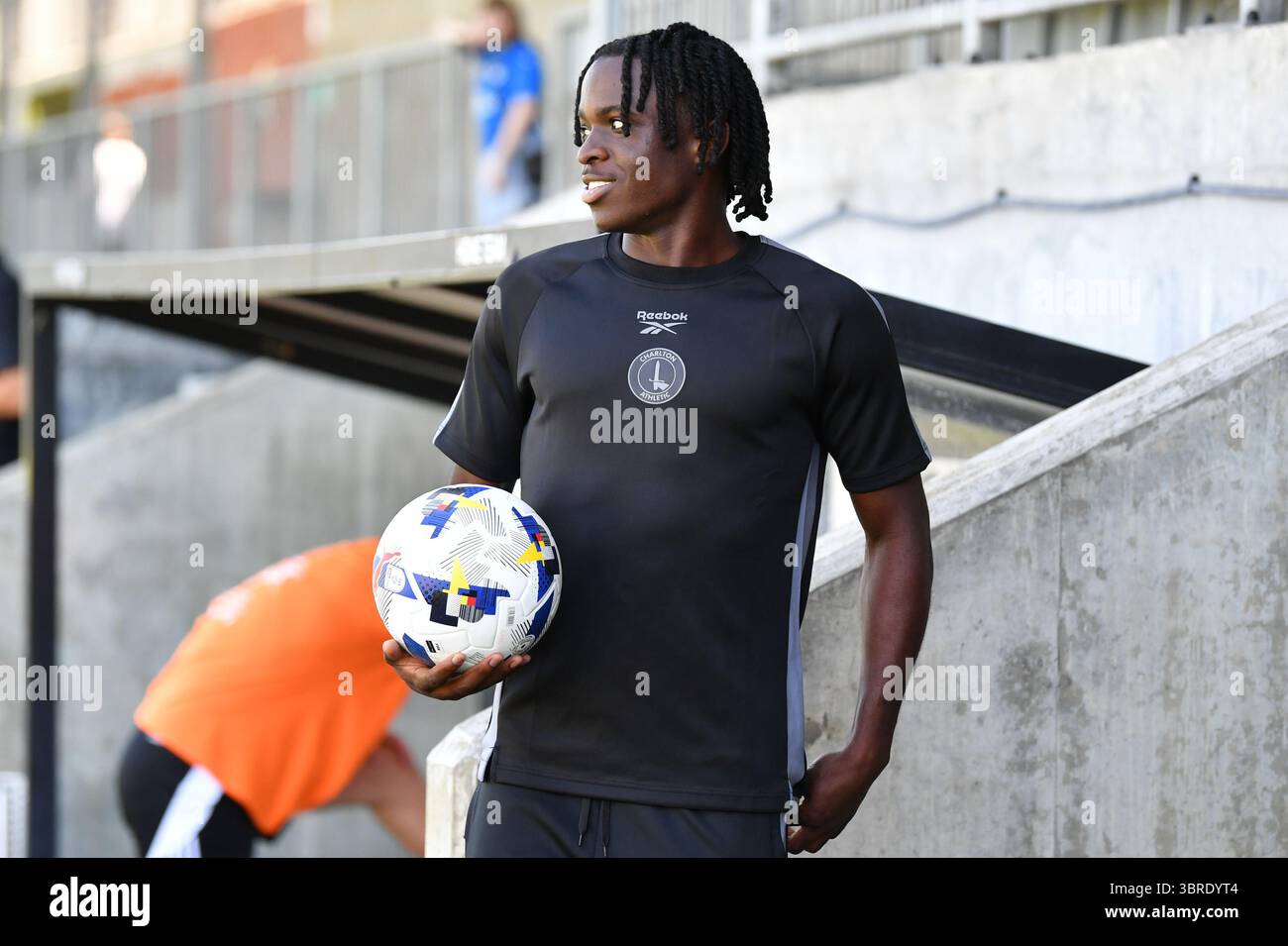 Dartford, England. 11th Jul 2025. Tyreece Campbell before the pre ...