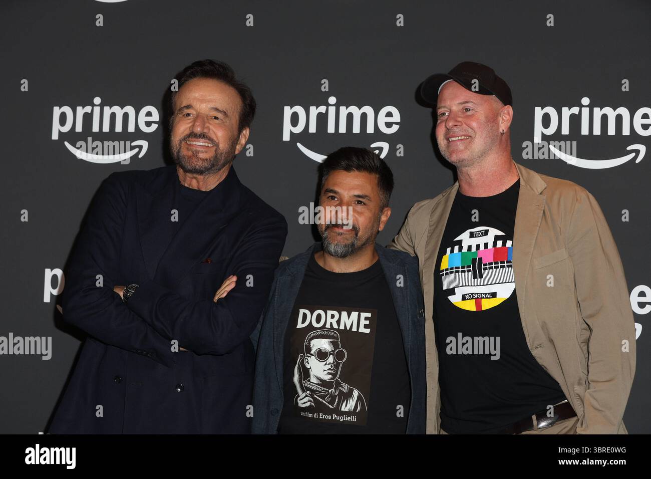 July 10, 2025, Rome, Lazio, Italy: Christian De Sica, Eros Puglielli ...