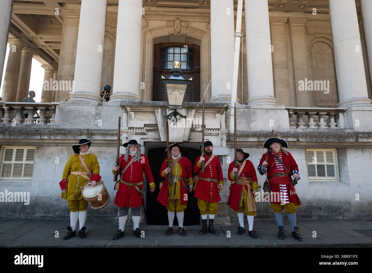 London, UK, 12th July 2025, Pirates swarm the Old Royal Naval College ...