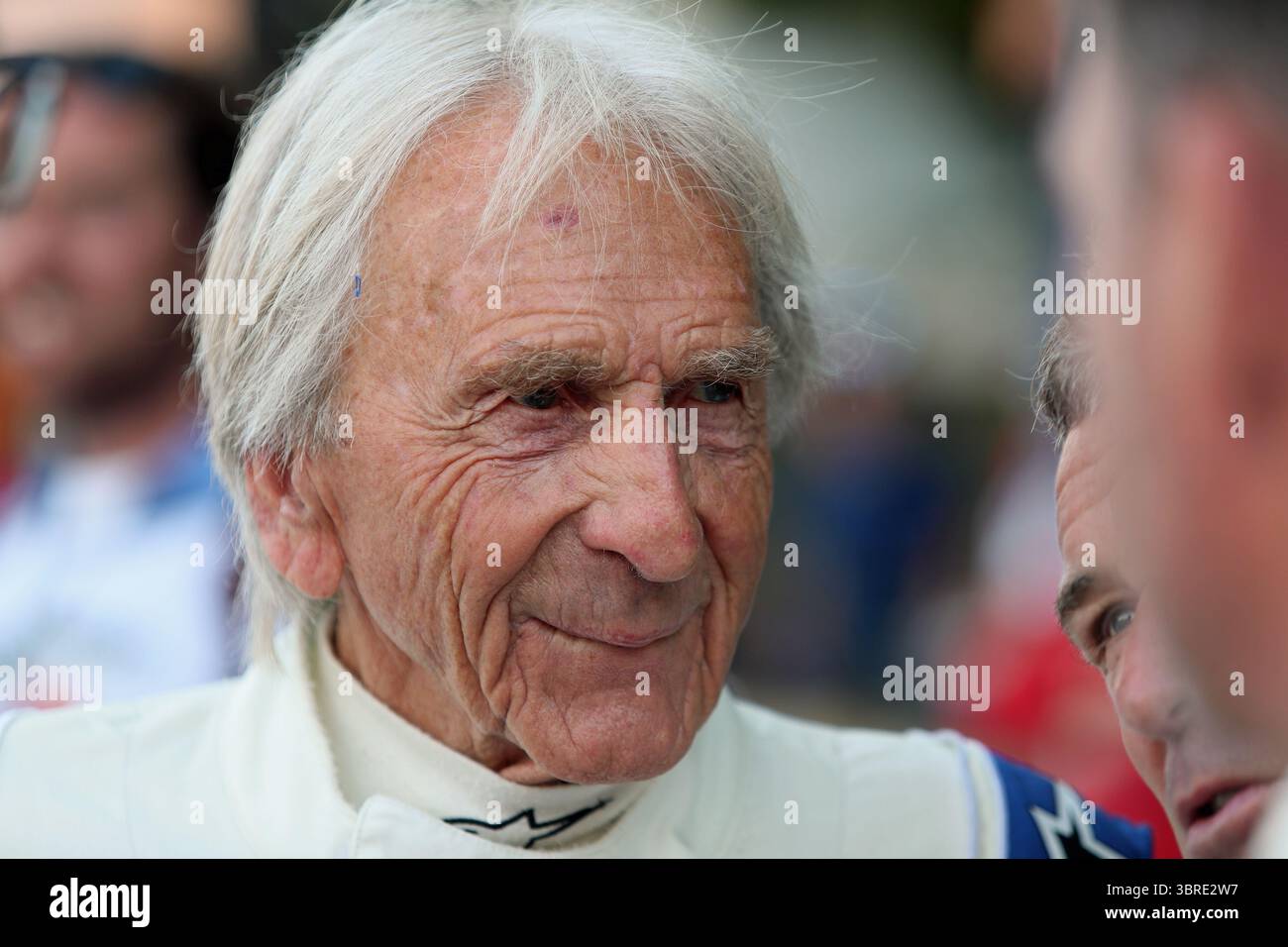 Goodwood, West Sussex, UK 12th July 2025. Multiple Le Mans winner Derek ...
