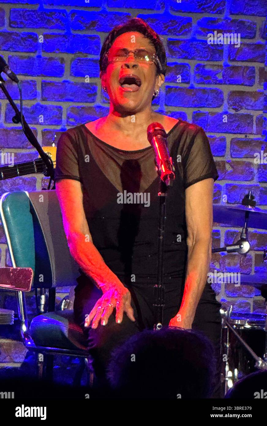 July 11, 2025, New York, New York, USA: Soul, blues jazz singer BETTYE ...