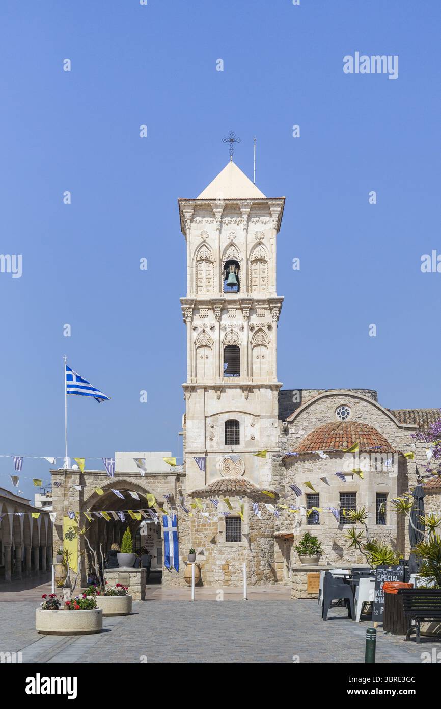 [Larnaca], Cyprus - 25 June 2025: View of the iconic Church of Saint ...