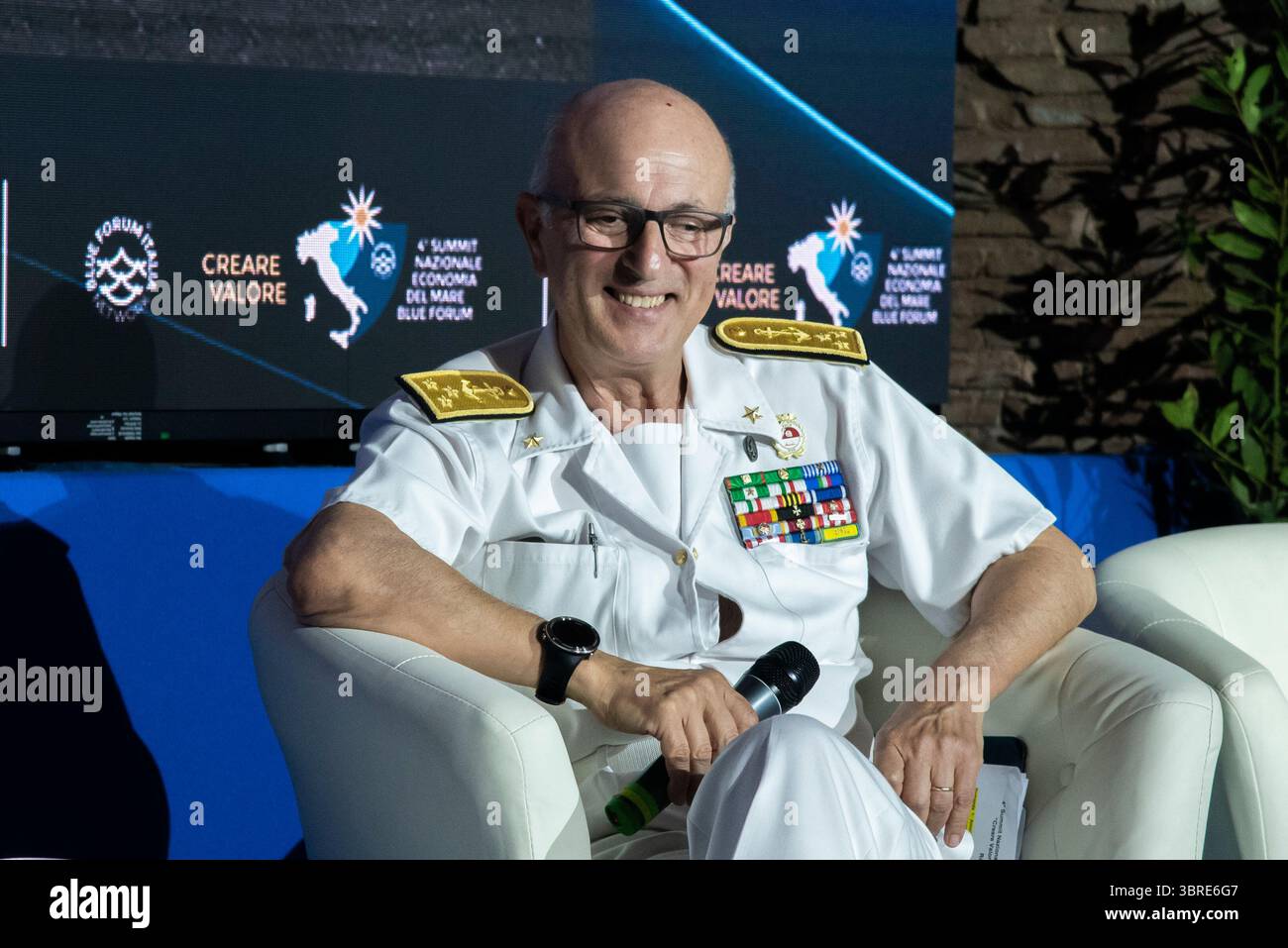Rome, Italy. 11th July 2025. In the Photo Admiral Nicola Carlone ...