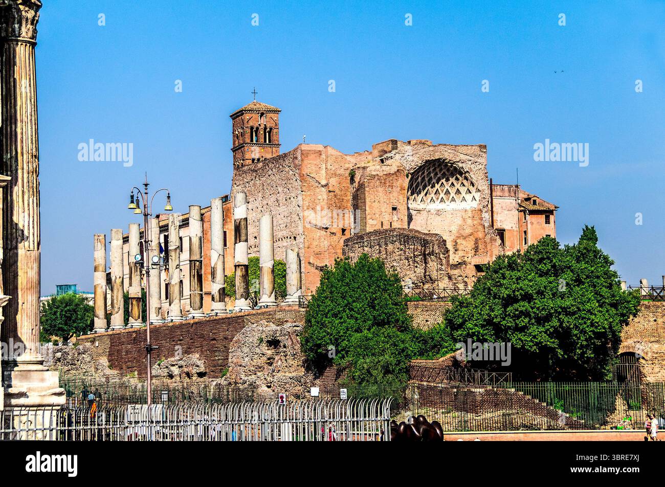 Rome, Italy Sep 28, 2009: The Roman Forum was the heart of public life ...