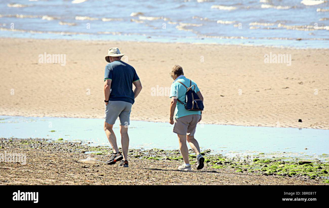 Prestwick, Ayr, Scotland, UK. 12th July, 2025. UK Weather: Scorching ...