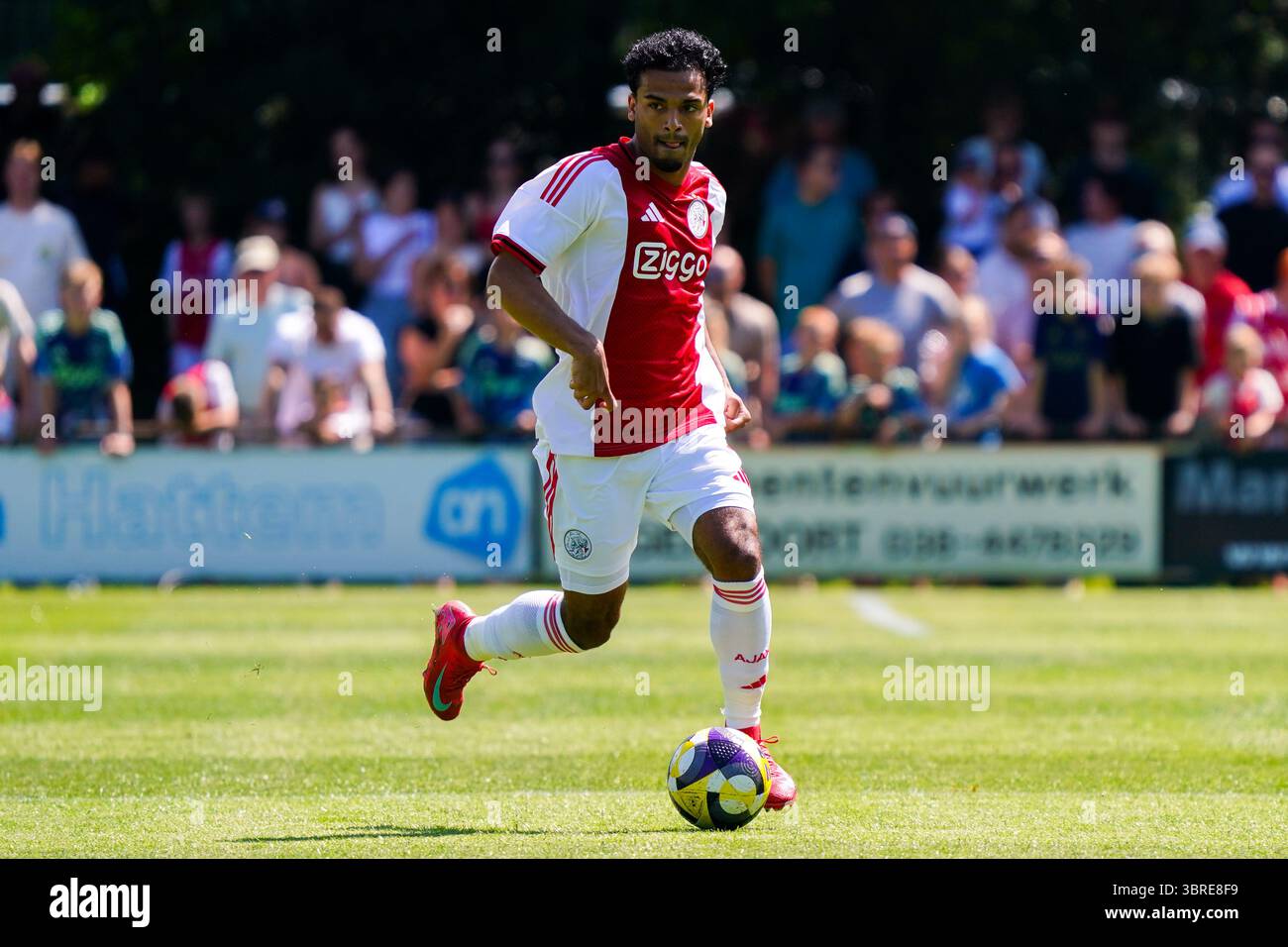 HATTEM, NETHERLANDS - JULY 12: Owen Wijndal of Ajax during the Pre ...
