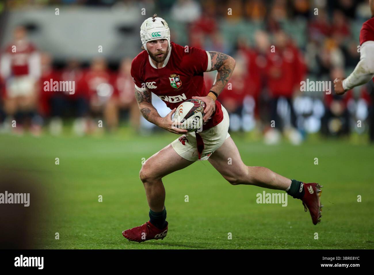 Mack Hansen of the Lions during the tour match between the AUNZ ...