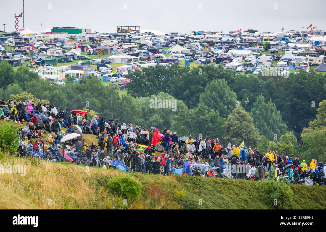 12 July 2025, Saxony, Hohenstein-Ernstthal: Motorsport/Motorcycle ...