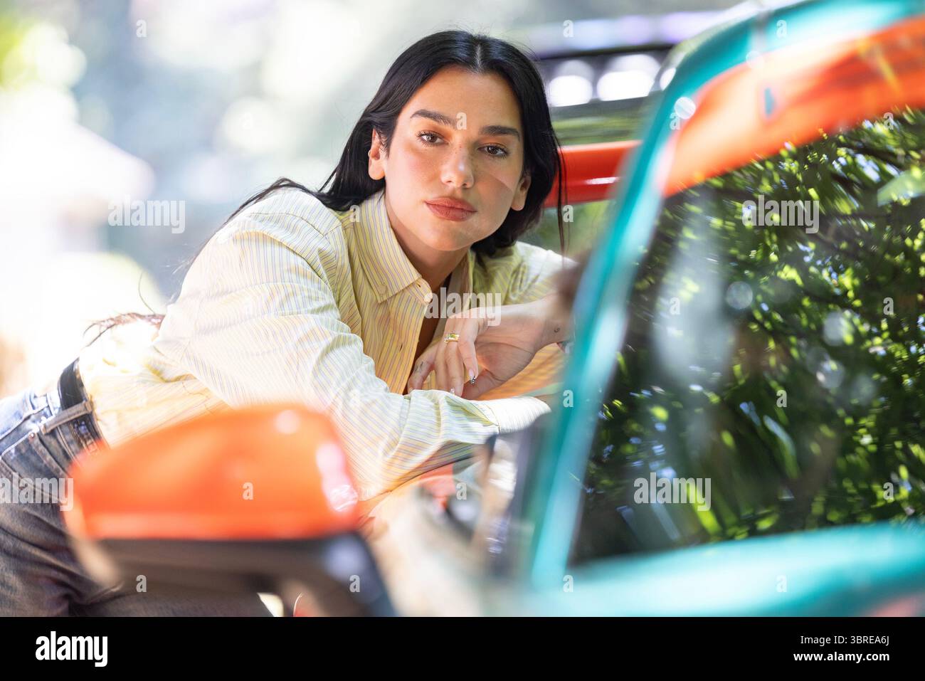 Dua Lipa at the Goodwood Festival of Speed, where she went up the world ...