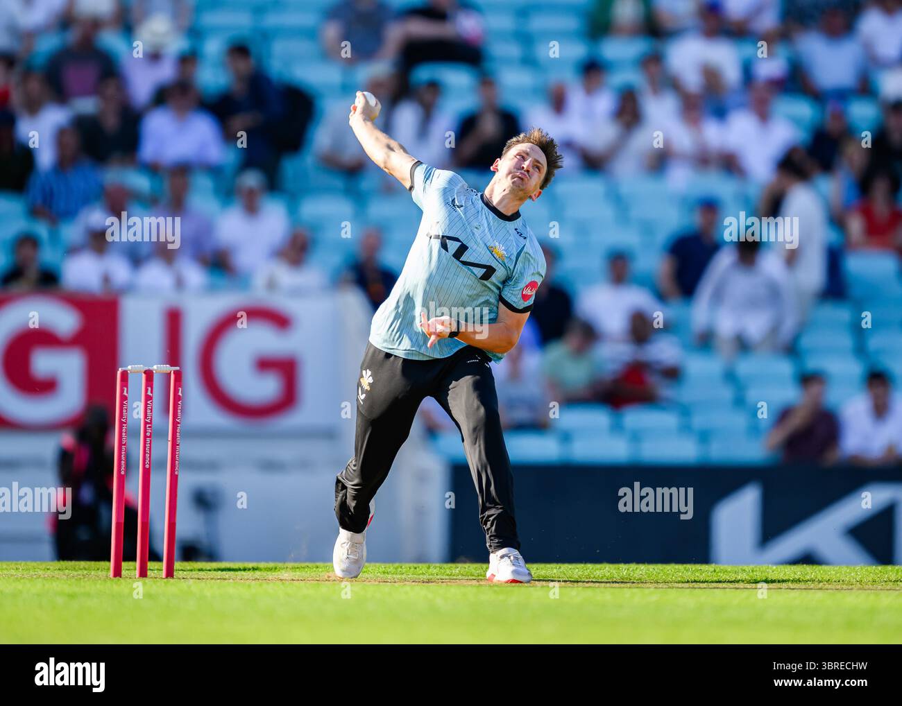 LONDON, UNITED KINGDOM. July 11: during Surrey vs Glamorgan - Vitality ...