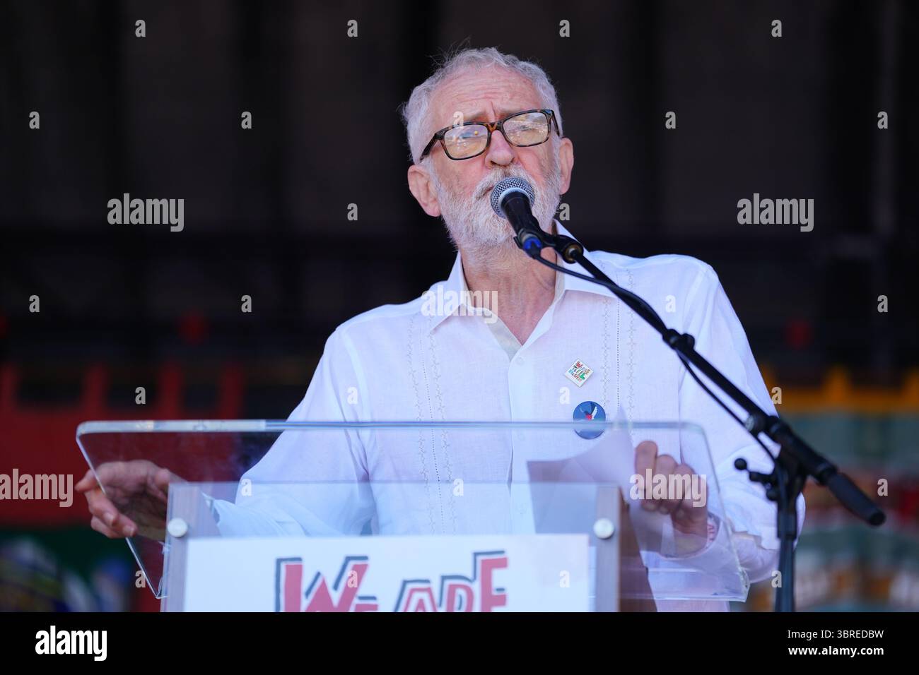 Durham, United Kingdom, 12th. July, 2025. Jeremy Corbyn MP, former ...