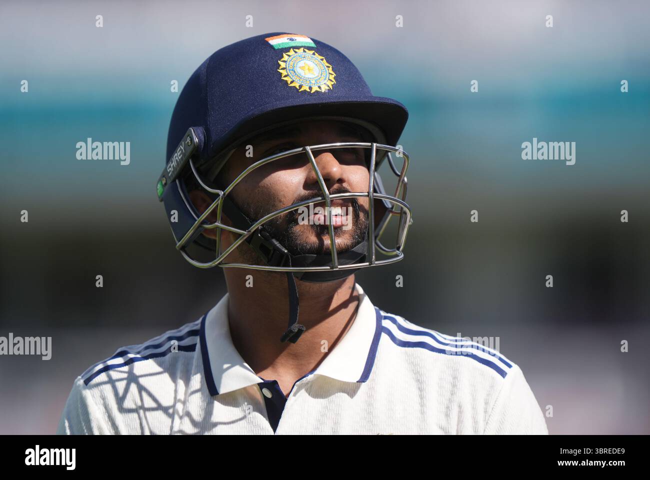 India's Nitish Kumar Reddy on day three of the Third Rothesay Men's ...