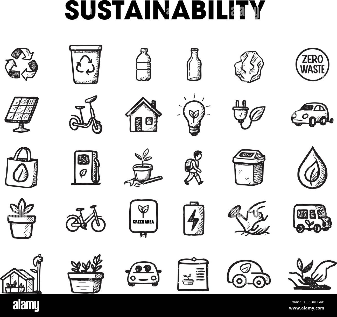 Green living visuals Cut Out Stock Images & Pictures - Alamy