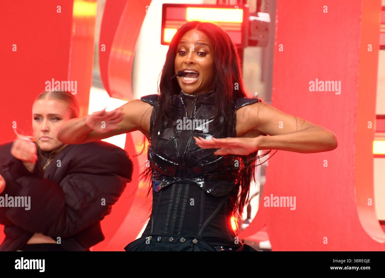 NEW YORK, NY - JULY 11: Ciara Performs at the Today Citi Summer Concert ...