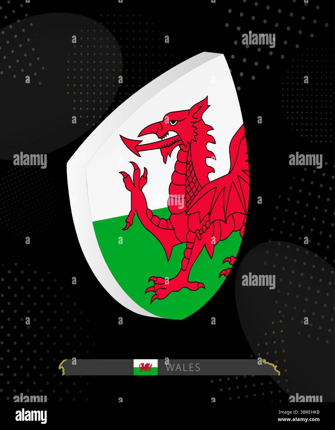Welsh rugby symbol Stock Vector Images - Alamy